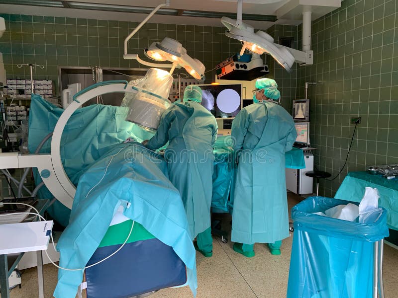 Pacemaker Operation is Performed in an Operating Theatre Editorial ...