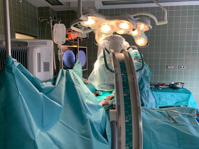 Pacemaker Operation is Performed in an Operating Theatre Editorial ...