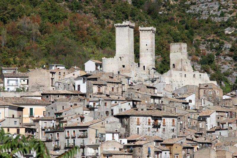 Pacentro, Italy stock photo. Image of rome, italia, italy - 64874528