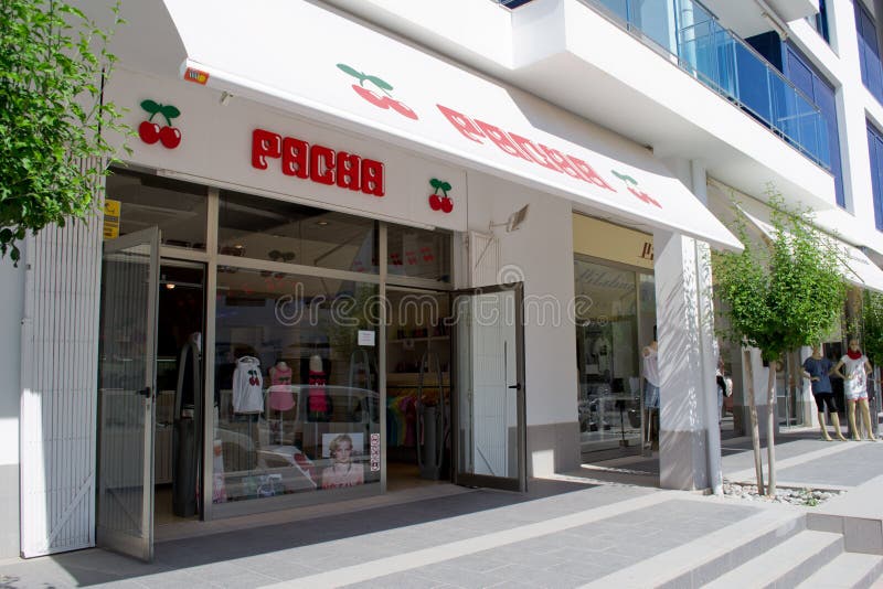 Pacha shop editorial stock photo. Image of business, clothing - 20026238