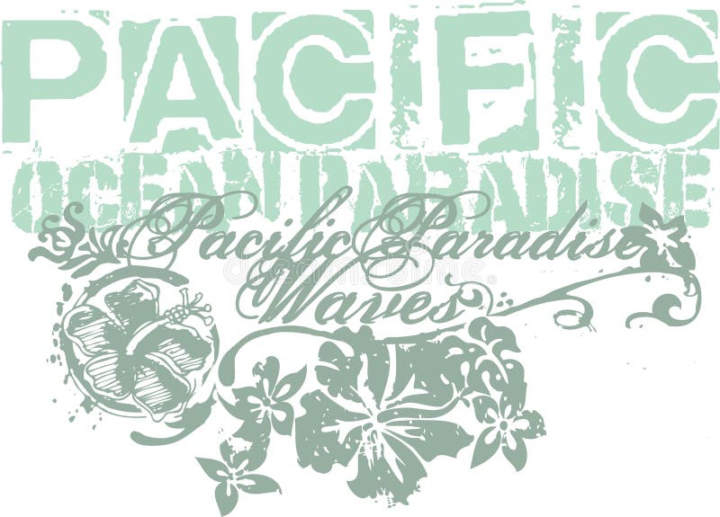 Pacific stock vector. Illustration of board, heart, pacific - 12483648