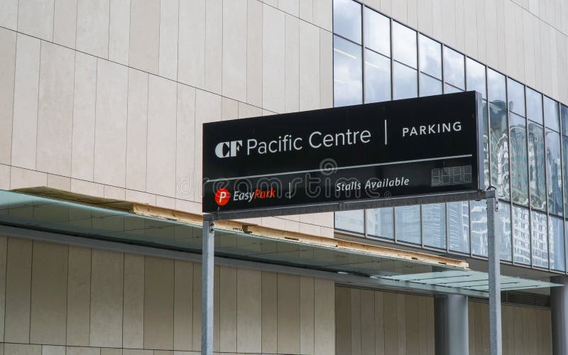 Pacific Centre in Vancouver - VANCOUVER - CANADA - APRIL 12, 2017 ...