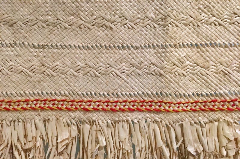 Pacific Island Weaving Artwork Stock Image - Image of detail, fabric ...
