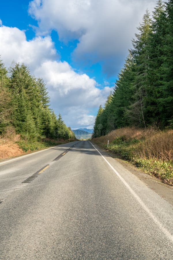 Pacific Northwest Highway stock image. Image of field - 91551919