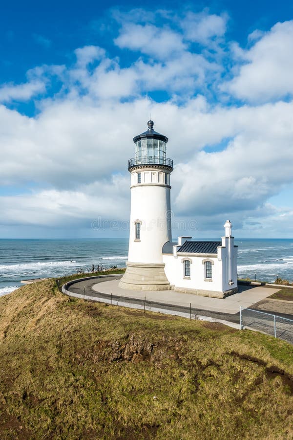Pacific Northwest Lighthouse 2 Stock Photo - Image of waterfront ...