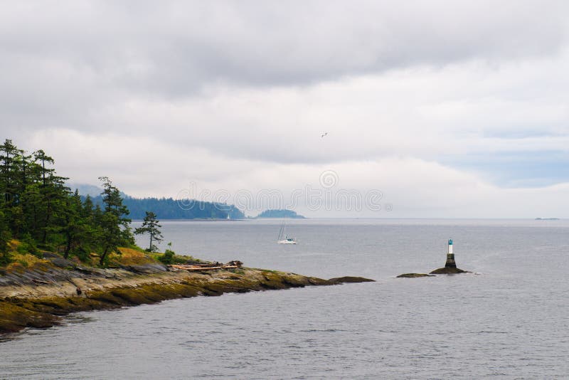 Pacific Ocean stock photo. Image of inlet, ocean, columbia - 27592198