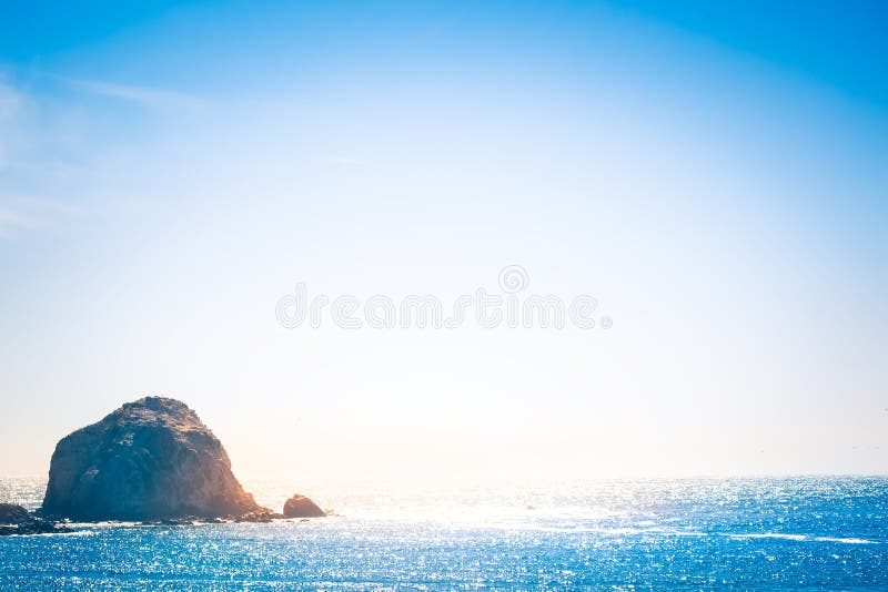 Pacific ocean in Chile stock photo. Image of ocean, pacific - 183674716