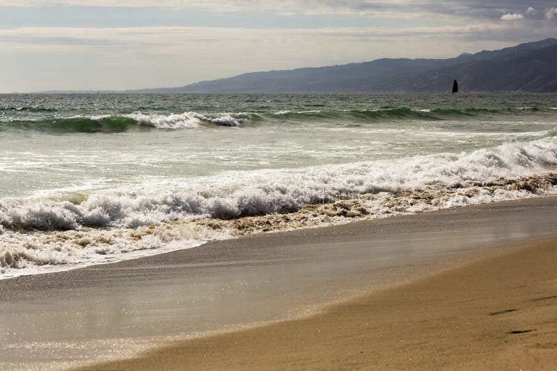 Pacific Ocean is Clear Day. Stock Photo - Image of swim, tourism: 69862402