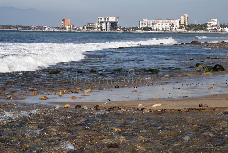 Pacific Ocean Coast In Mexico Stock Image - Image: 22754041