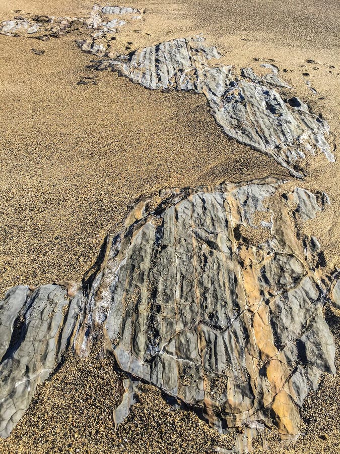 Pacific Ocean Coastline with Stone Structures, Bean Hollow State Stock ...