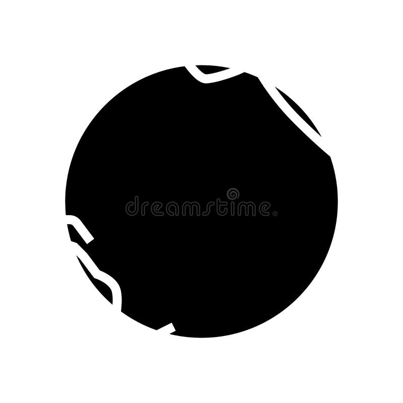 Pacific Ocean Map Glyph Icon Vector Illustration Stock Vector ...