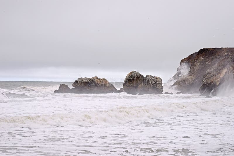 Pacific ocean stock image. Image of seashore, geology - 48391157