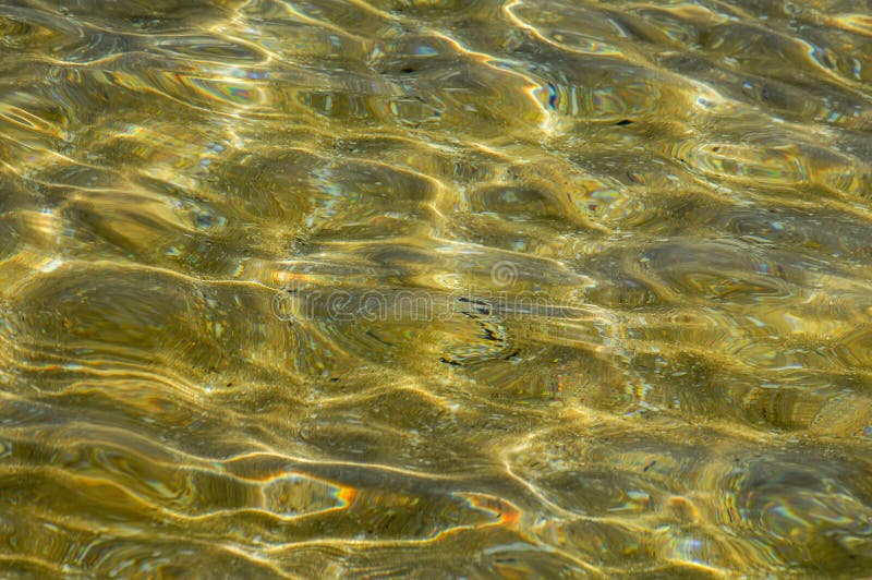 Pacific Ocean Transparent Ocean Water Texture Stock Image - Image of ...