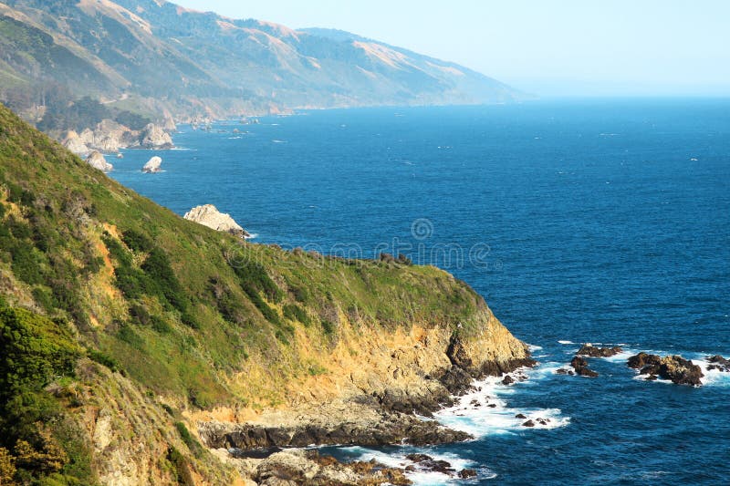 Pacific ocean view stock image. Image of coastal, panorama - 14985071