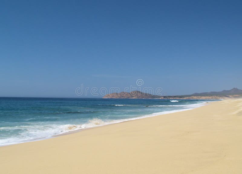 Pacific Ocean View in Los Cabos Mexico Stock Image - Image of ...