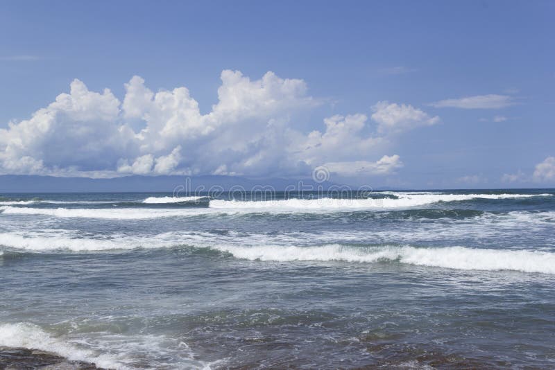 Pacific Ocean stock photo. Image of ocean, mexico, beach - 75544700