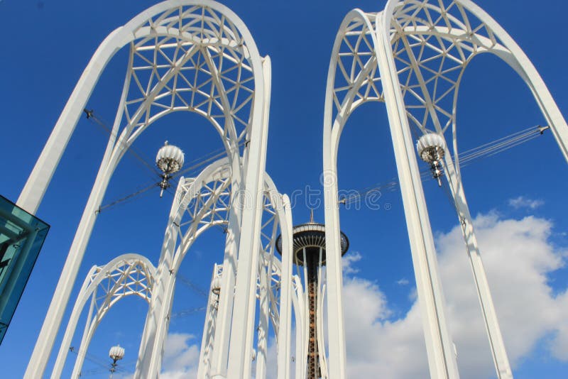 Pacific Science Center, Seattle Editorial Stock Image - Image of ...