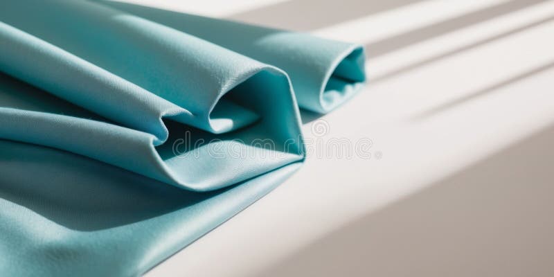 Pacific Serenity Captivating Pacific Blue Fabric Bliss. Stock ...