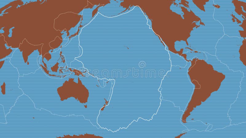 Pacific Tectonic Plate - Vectors Stock Illustration - Illustration of ...