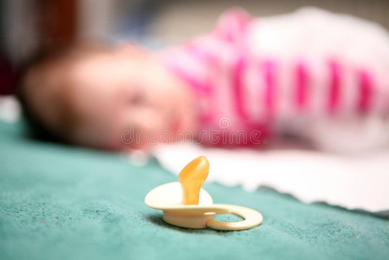Pacifier stock image. Image of fingers, motherhood, beautiful - 5736867