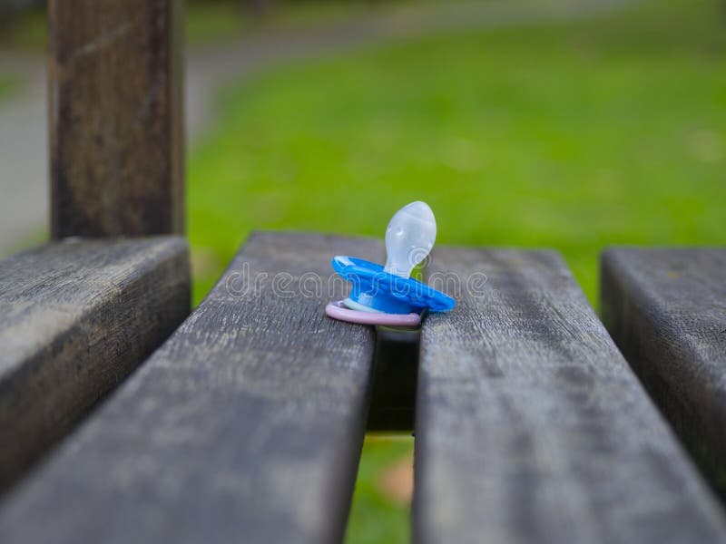 Pacifer baby lost stock image. Image of outdoors, concept - 105044177