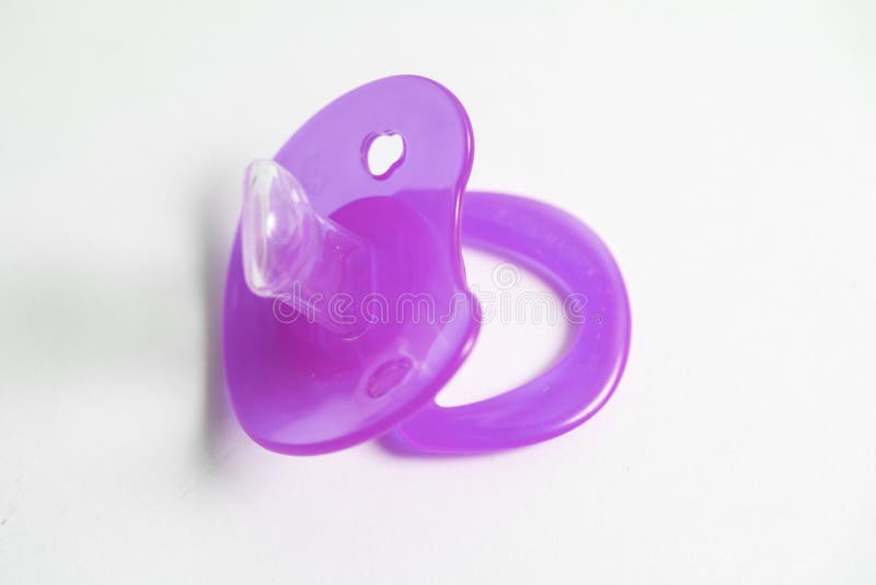 Pacifier Pink stock image. Image of goods, ring, reassure - 110043971