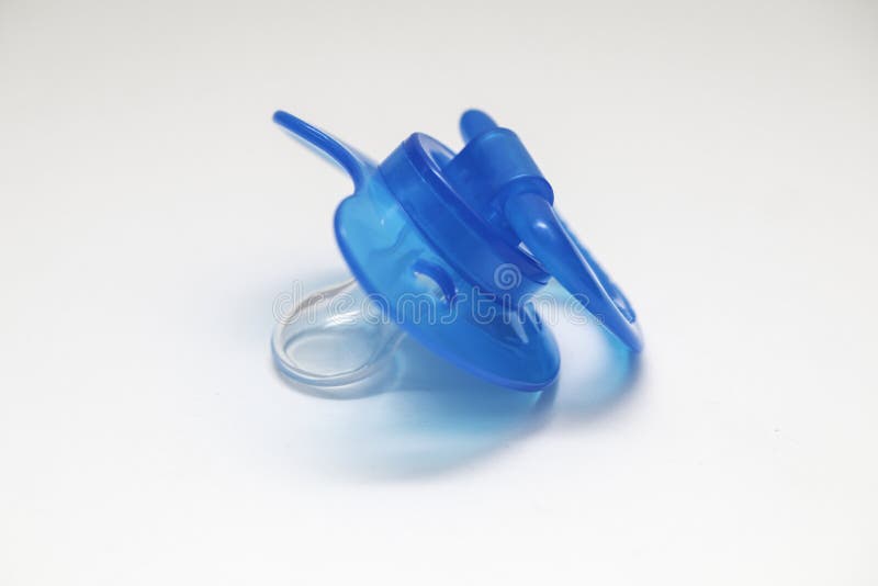 Pacifier Blue stock photo. Image of domestic, reassure - 110044672