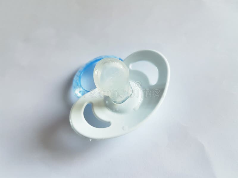 Pacifier Blue for Background Stock Image - Image of babe, color: 158988385