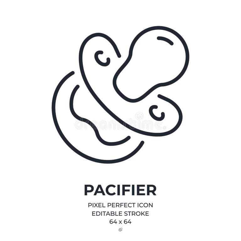 Pacifier Pixel Stock Illustrations – 246 Pacifier Pixel Stock ...