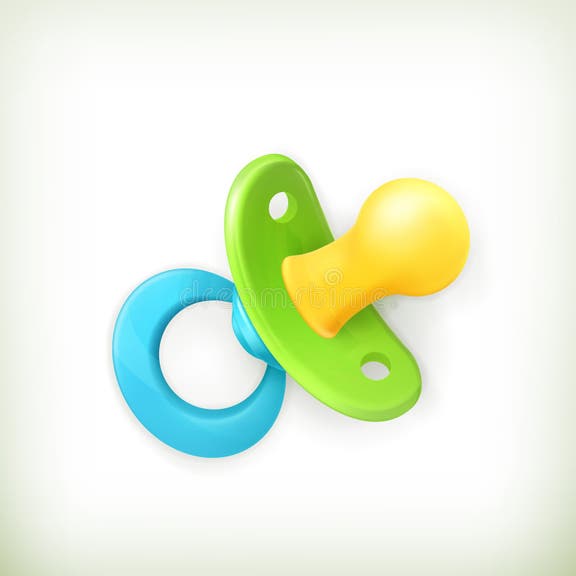 Plastic Pacifier Stock Illustrations – 7,218 Plastic Pacifier Stock ...