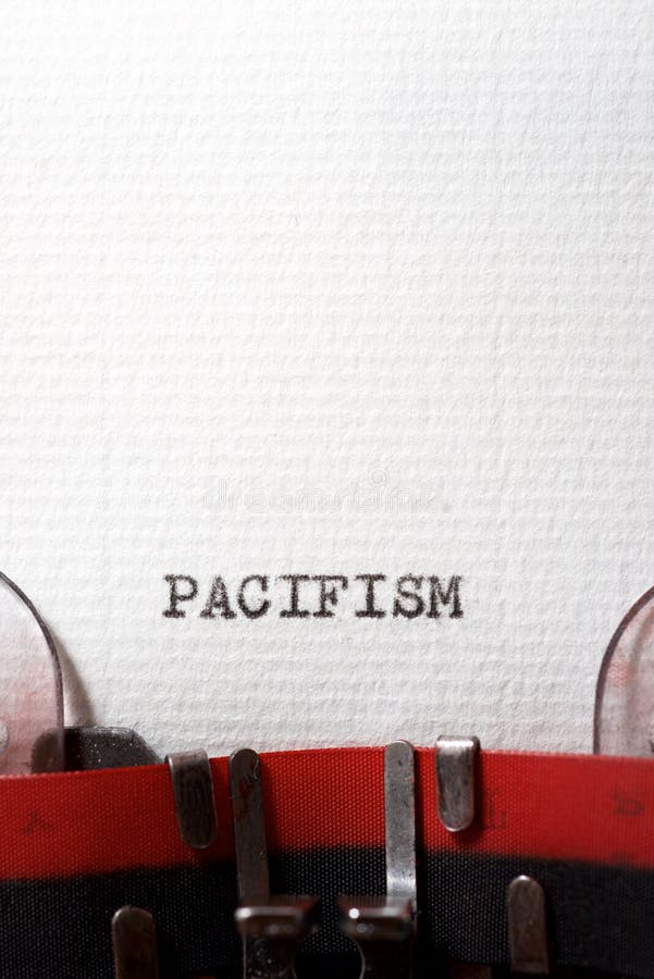 Pacifism concept view stock photo. Image of confront - 218416156