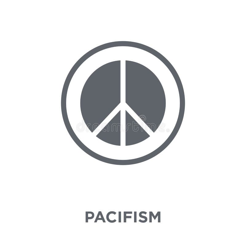 Pacifism Icon. Thin Linear Pacifism Outline Icon Isolated on White ...