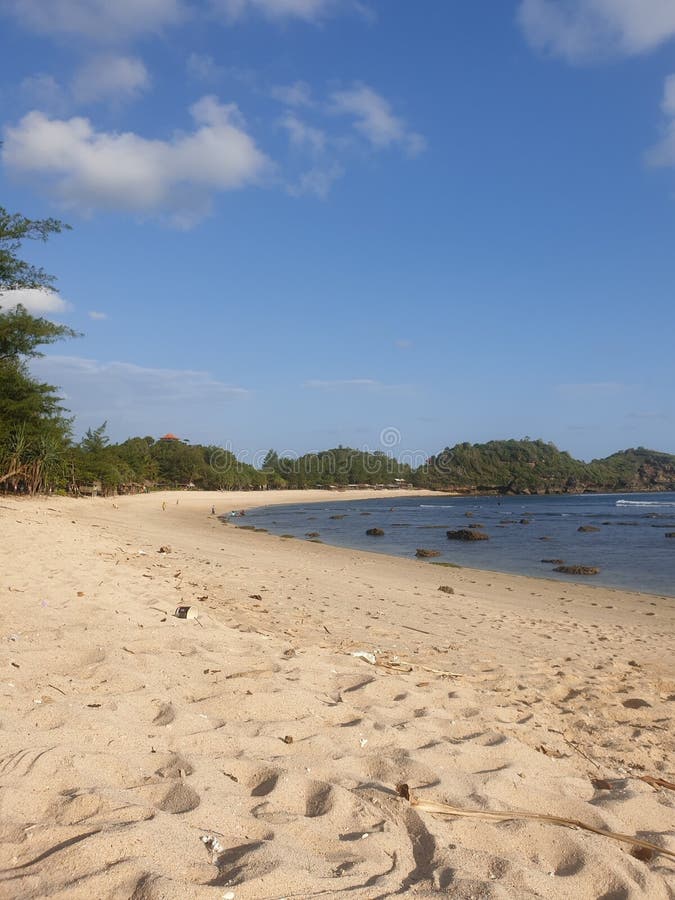 Pacitan beach stock photo. Image of landscape, nature - 284889070