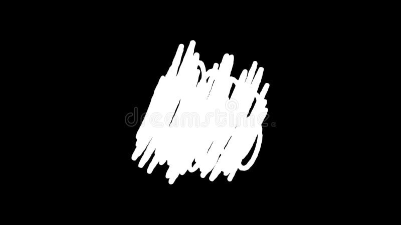 Pack of Animated Hand Drawn Lines and Scribbles Elements, Highlighter ...