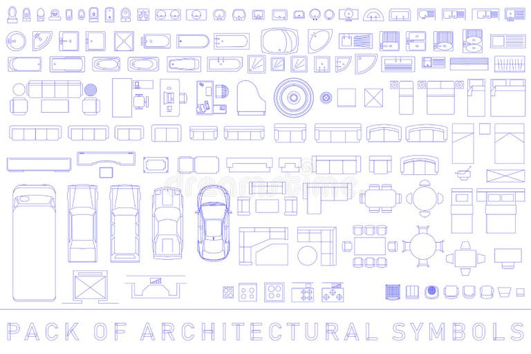 Architectural Symbols Stock Illustrations – 6,226 Architectural Symbols ...