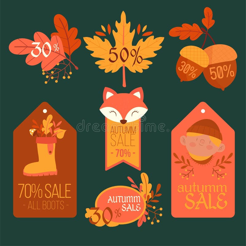 Sales labels stock vector. Illustration of banner, element - 43530844