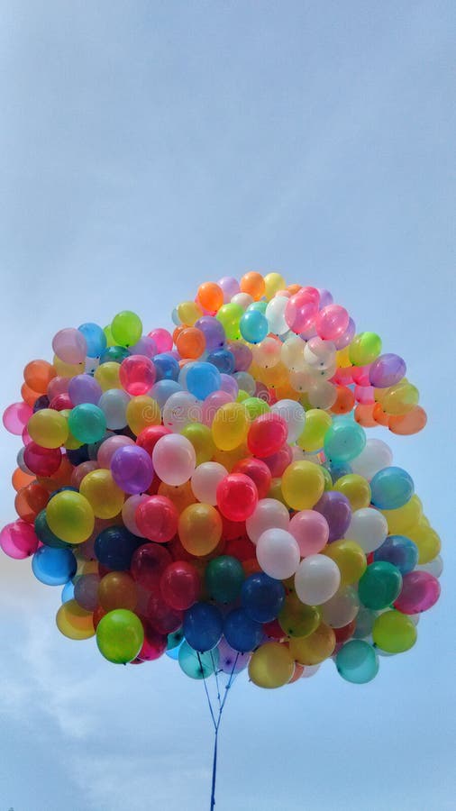 Pack of balloons stock photo. Image of ceremonial, balloons - 42805410