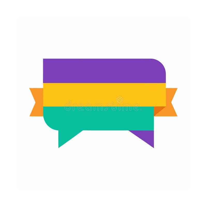 Chat Bubble Shape Banner Pack Stock Vector - Illustration of number ...