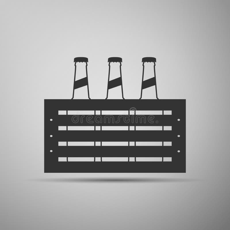 Pack of Beer icon. stock vector. Illustration of bottle - 175791590