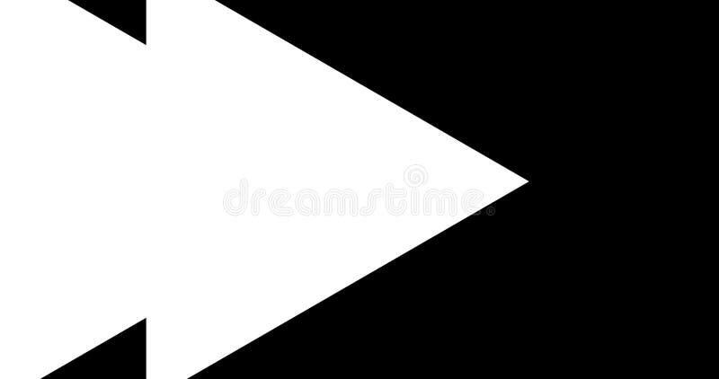 Pack of Black and White Arrow Transition Pulse Like Straight Smooth ...