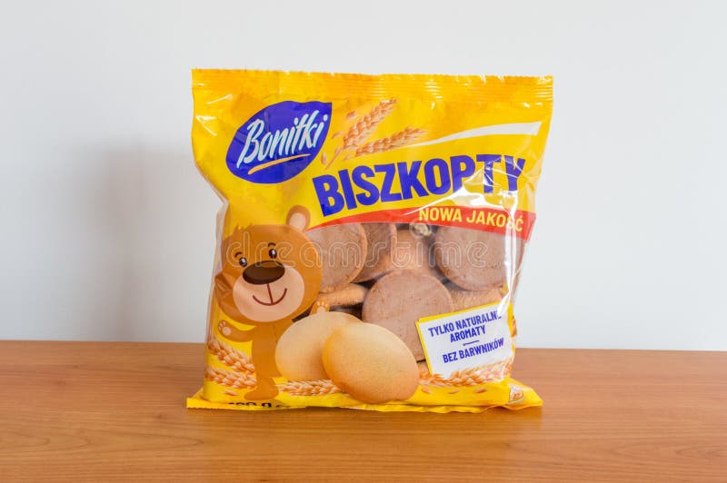 Pack of Bonitki biscuits editorial stock image. Image of bakery - 176103624