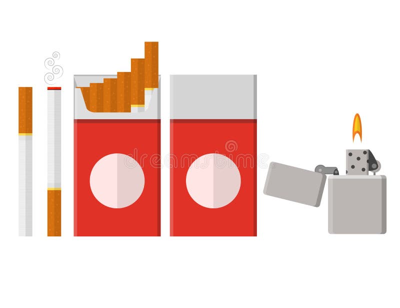 Lit Cigarettes Stock Illustrations – 16 Lit Cigarettes Stock ...