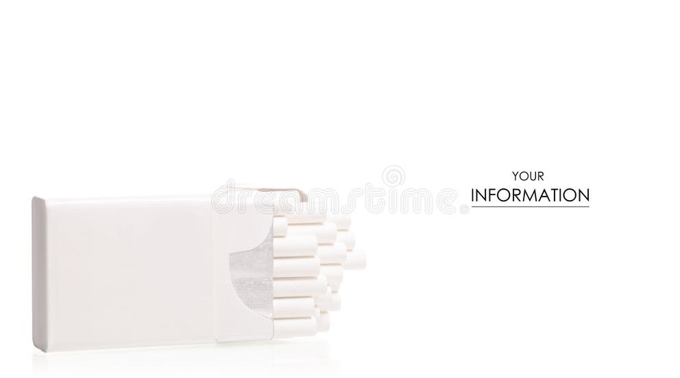The Pack of Cigarettes Pattern Stock Image - Image of health, idea ...