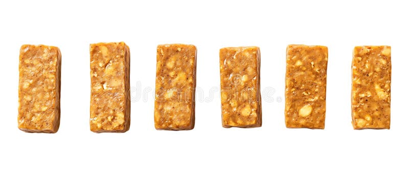 Pack of Crispy Crackers Golden Brown Rectangular Snacks Food ...