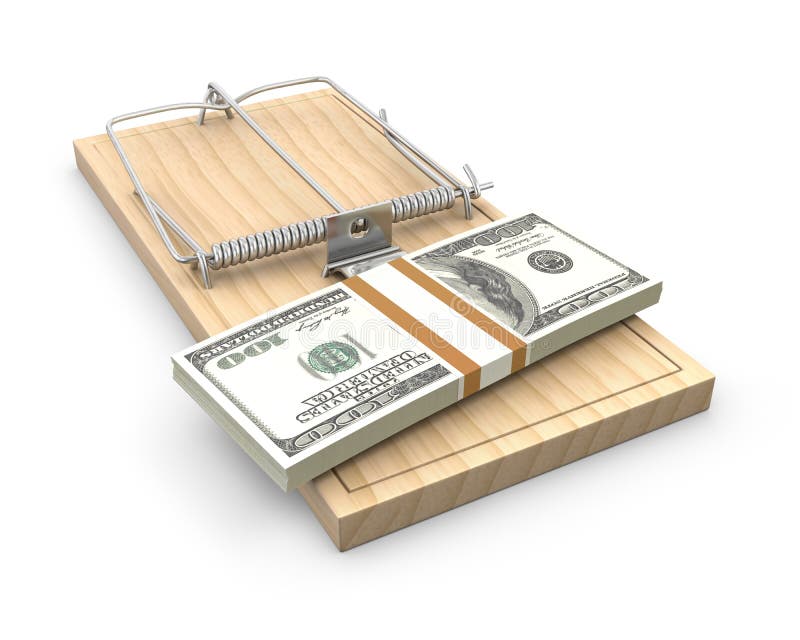 Money Mouse Trap Business Finance Speculative Stock Photo - Image of ...