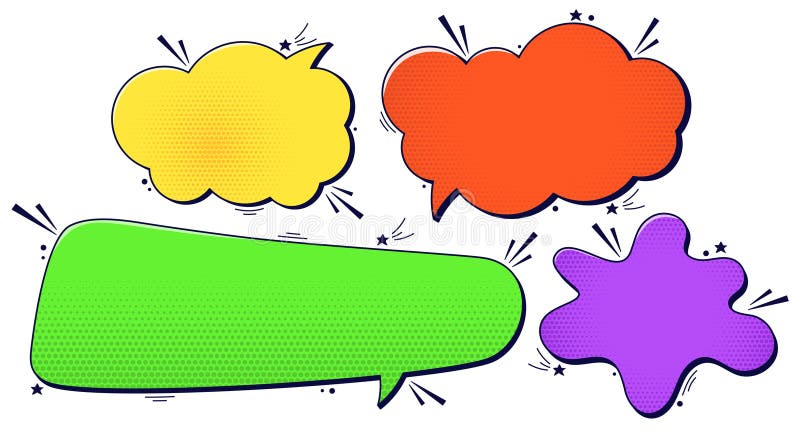 Empty eight clouds. stock vector. Illustration of symbol - 383562972