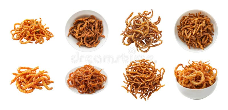 Pack of Fried Onions on Transparent Background Stock Illustration ...