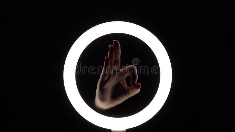Pack Of Gestures Female Hands Close Up Make Figures From Fingers
