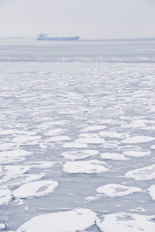 Pack-ice stock image. Image of white, snow, water, frosty - 13103449