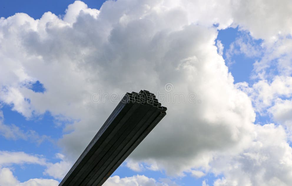 Pack of Iron Profile Pipes, of Rectangular Cross-section, for Metal ...